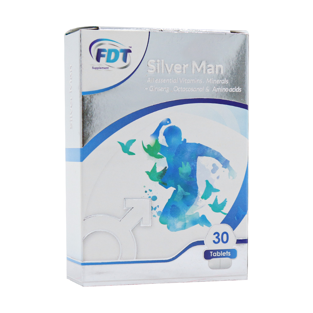 قرص سیلور من (silver man) - داروخانه آنلاین خیام دارو | مکمل بدنسازی